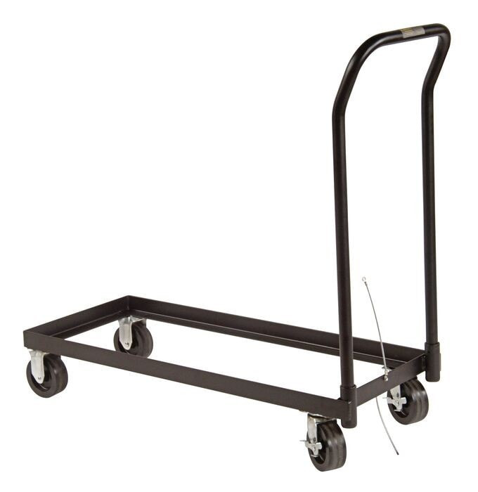 JUSTRITE Rolling Cart for 30 Gallon and Piggyback Safety Cabinets, Poly ...