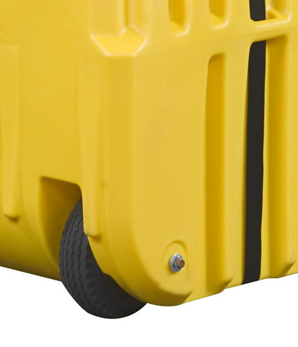 JUSTRITE Spill Containment Indoor/Outdoor Drum Caddy, Fits 55 Gallon ...