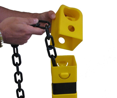 SENTRY Guard Post 48" with cap (sold 2/carton) - EnSafeCo.com