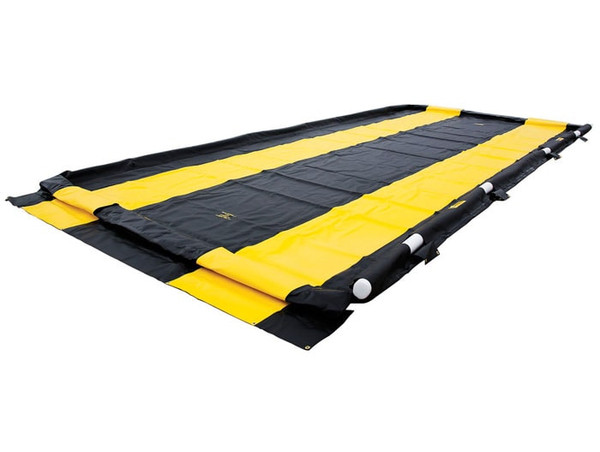 JUSTRITE 12' x 26' x 4", 750 Gallon, Drive-Through Washdown Spill ...