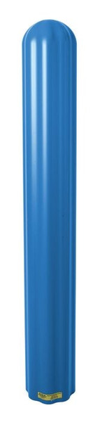 EAGLE 4" X 56" Fluted Bollard Cover, Blue - 1732BL - EnSafeCo LLC