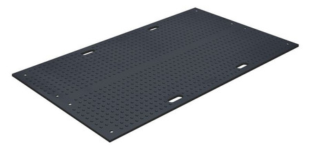 CHECKERS 44" x 96" TrakMat® Ground Protection Mat, One Smooth Side, 90 ...