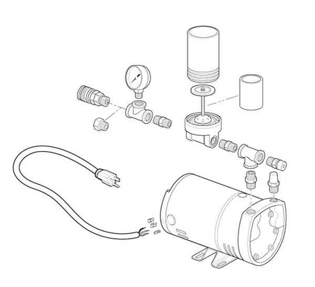 ALLEGRO Exhaust Filter Canister (Canister only) - EnSafeCo.com
