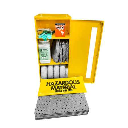 ENPAC Universal Large Wall-Mount Cabinet Spill Kit | EnSafeCo
