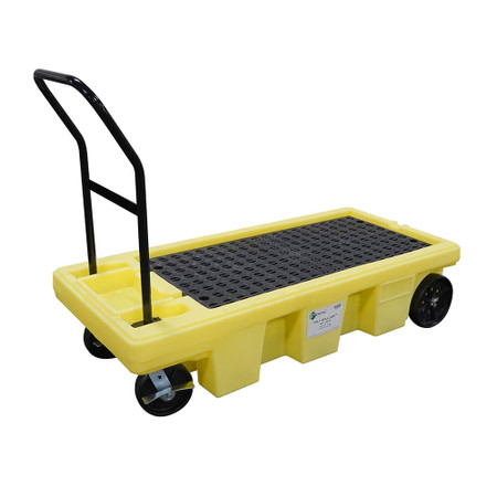 ENPAC 2 Drum Poly Spill Cart | EnSafeCo