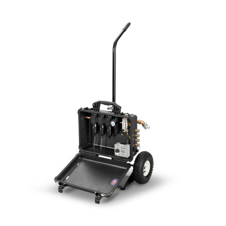ALLEGRO 4-Worker Breathing Air Filtration Panel Cart - EnSafeCo.com