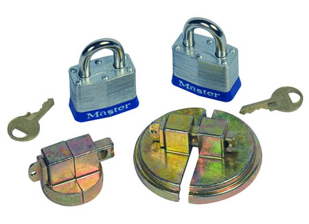 JUSTRITE LOCK DRUM F/STL 55G W/PDLOCKS - EnSafeCo.com