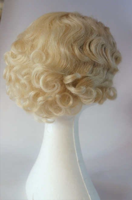 1920's Finger Waved Flapper Wig for Hire - The Littlest Costume Shop