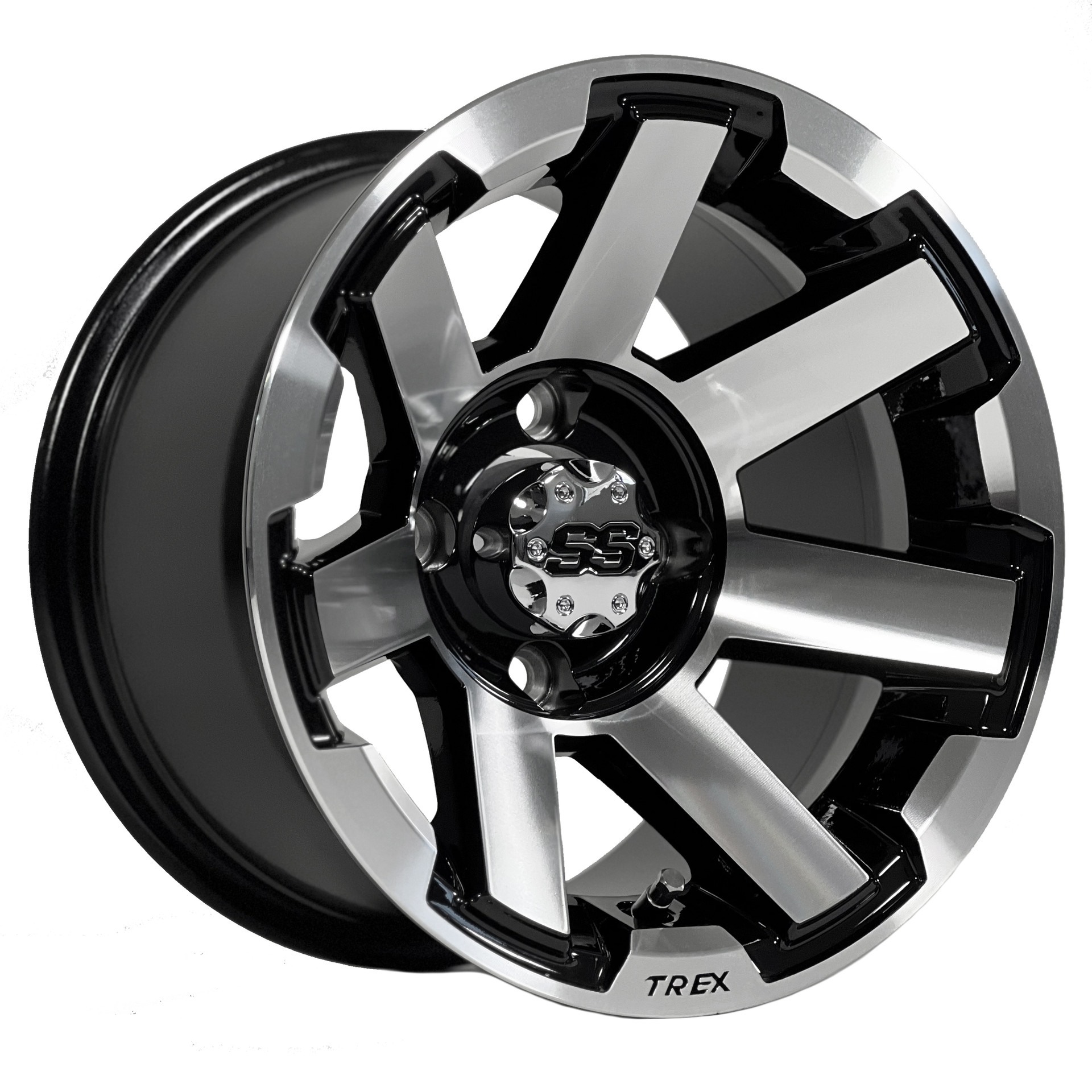 TREX 12 inch Golf Cart Wheels | TREX Golf Cart Accessories