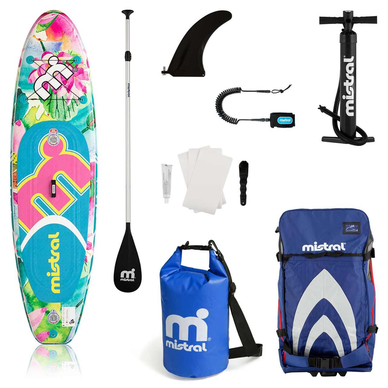 MISTRAL TEMPO SUP INFLATABLE PADDLEBOARD COMBO