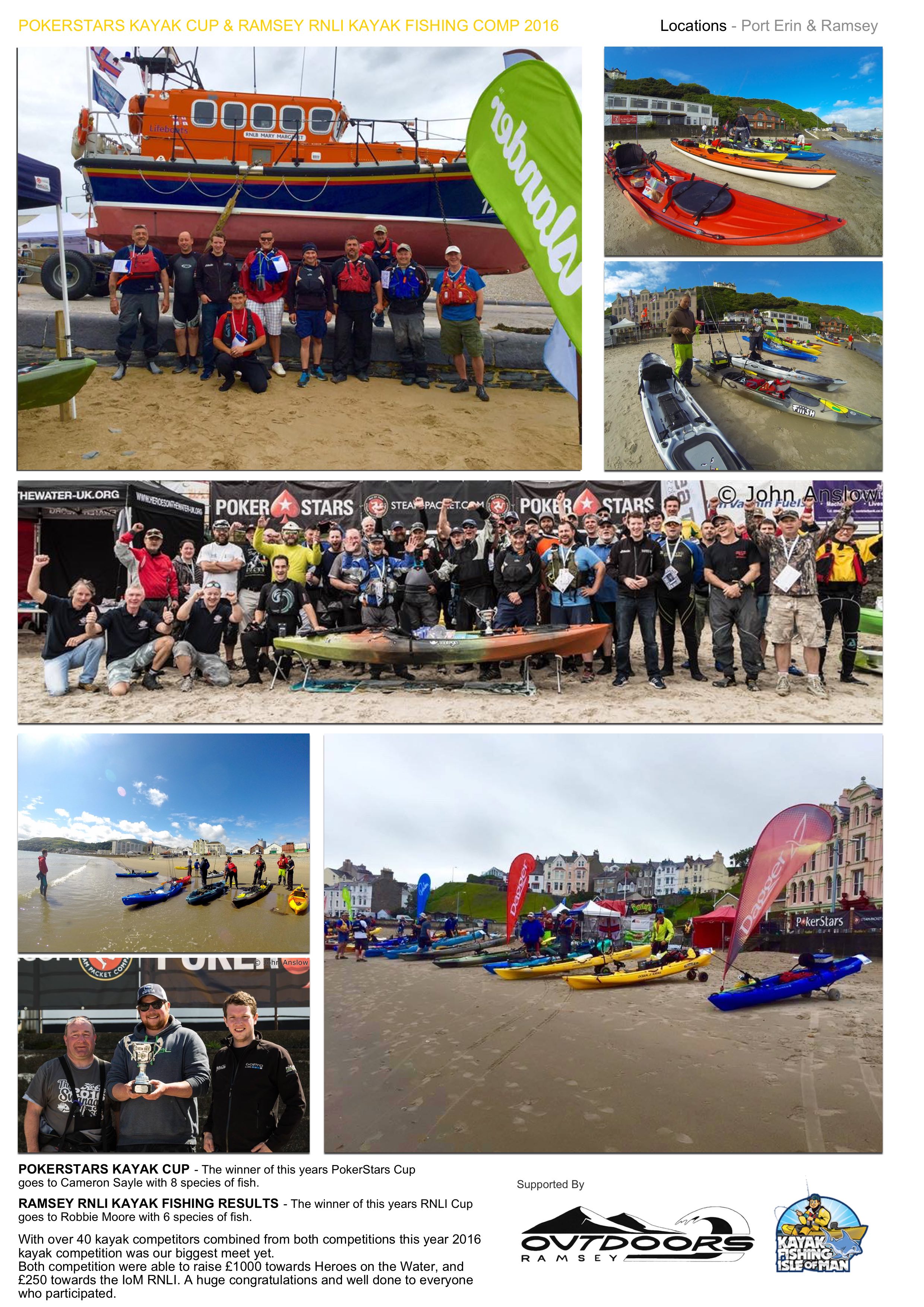 POKERSTARS KAYAK CUP & RAMSEY RNLI KAYAK FISHING COMP 2016 - Outdoors ...