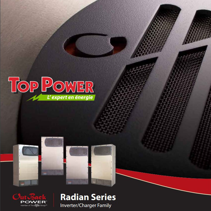 Power inverter Radian GS4048A-01 - OutBack - Top Power Store