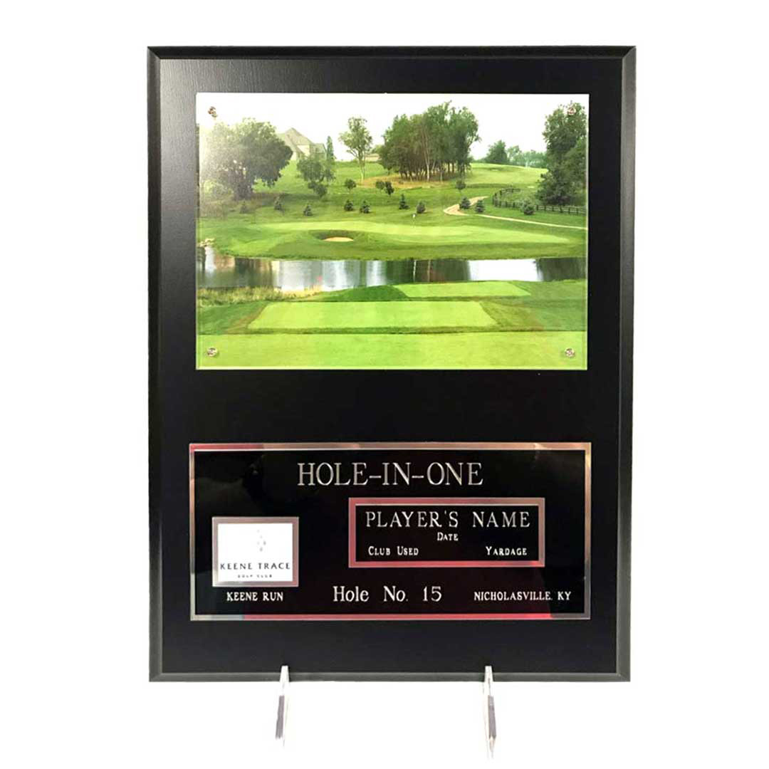 MB Custom Golf Award Plaque | Save the Moment