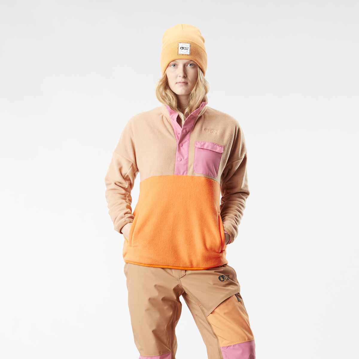 Picture Arcca 1/4 Fleece | Latte