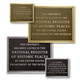National Register Plaques