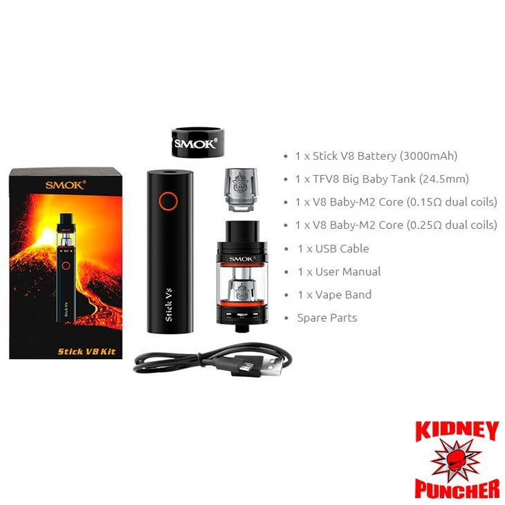 Smok Stick V8 Kit - Kidney Puncher