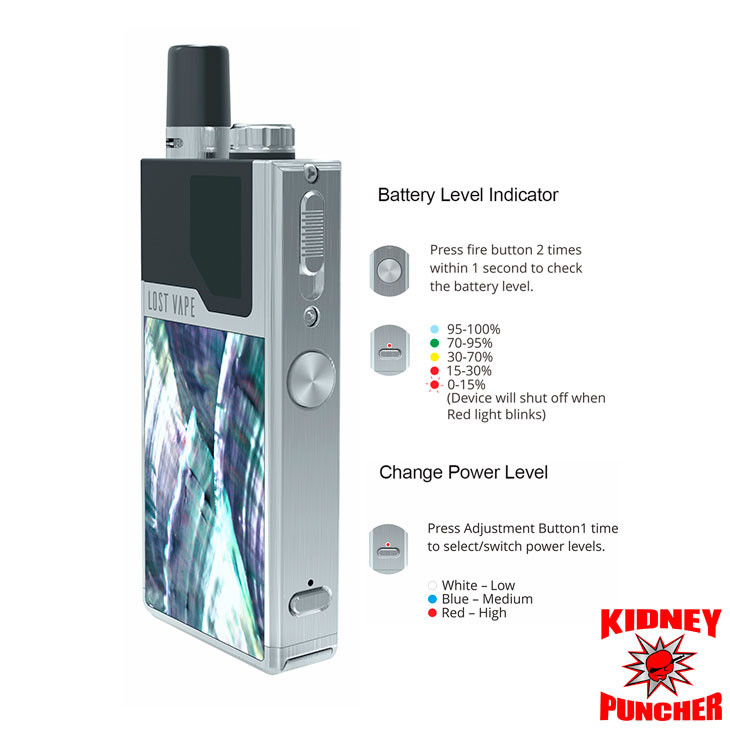 LostVape - Orion - DNA Go - Pod System - Kidney Puncher
