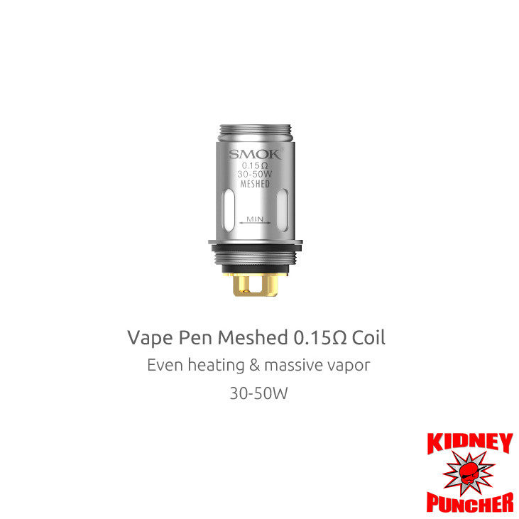 Smok Vape Pen V2 Coils - 5pk - Kidney Puncher