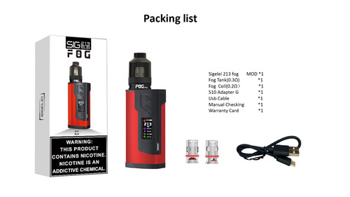 Sigelei Fog 213 Kit - Kidney Puncher