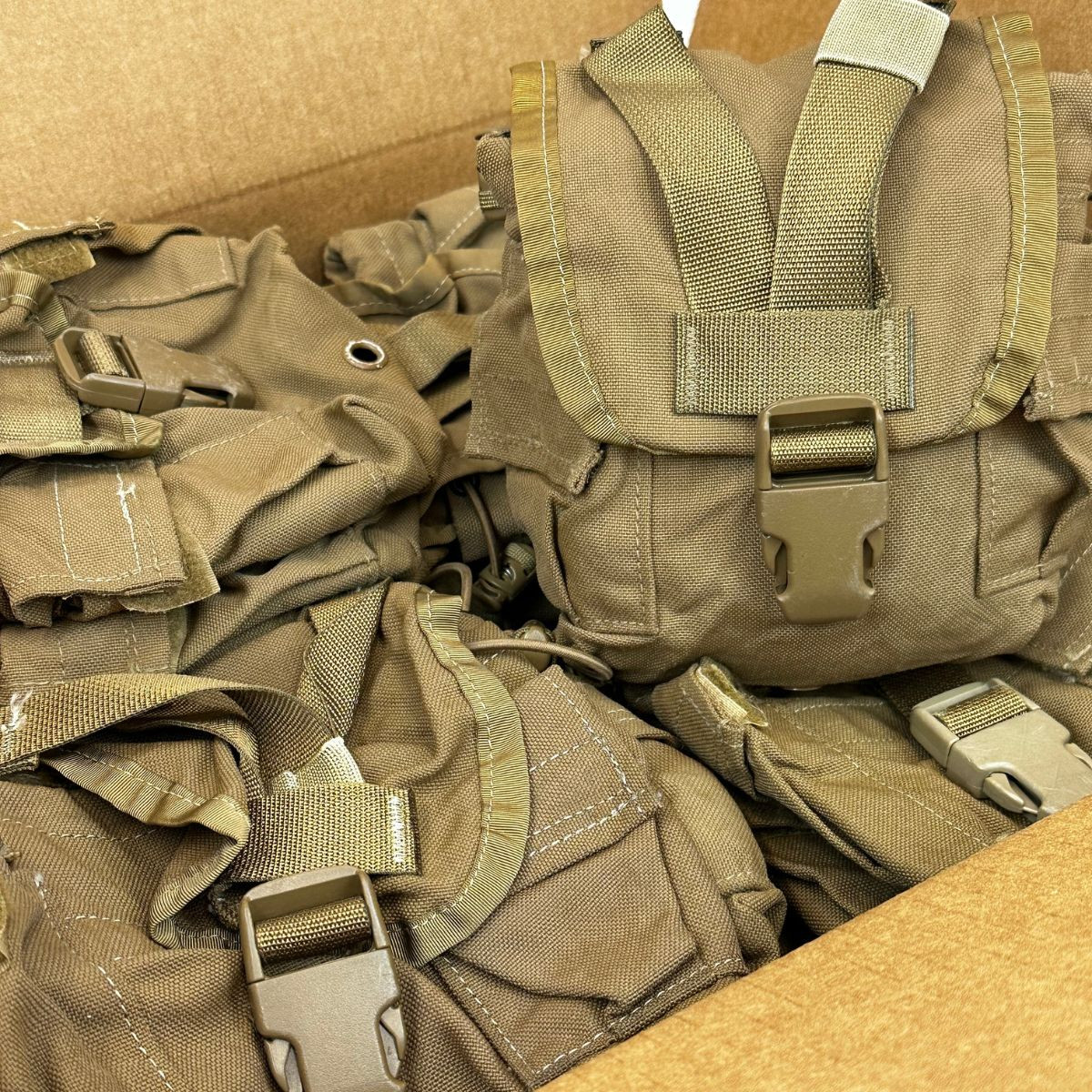 25 Pack U.S. Issue MOLLE II Canteen GP Pouch | Military Surplus Used