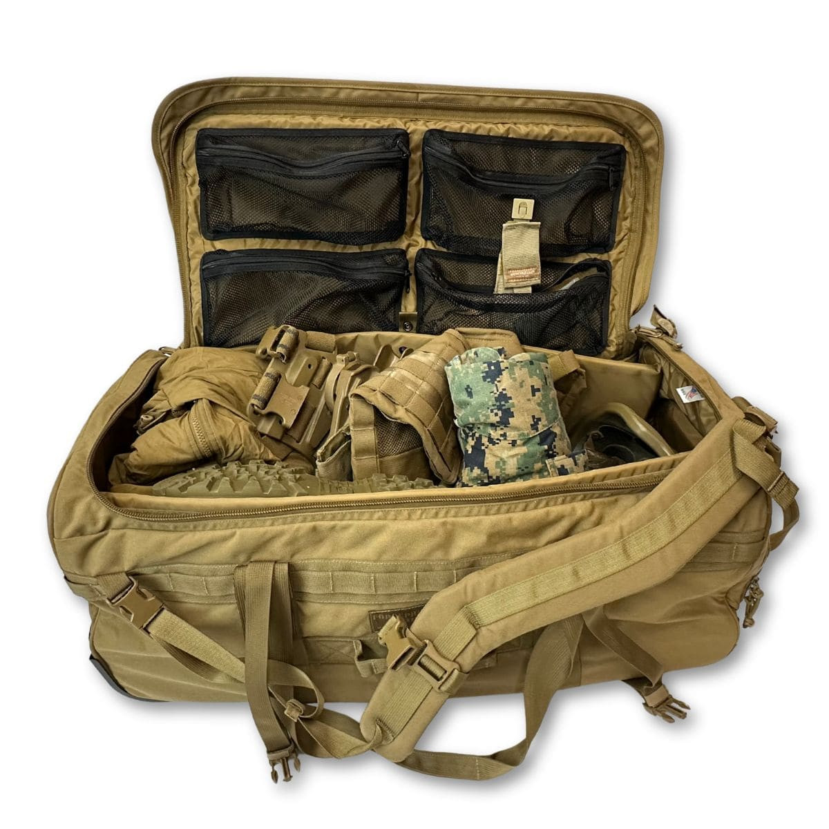 Military Issue Wheeled Deployment Cargo Bag | Military Surplus