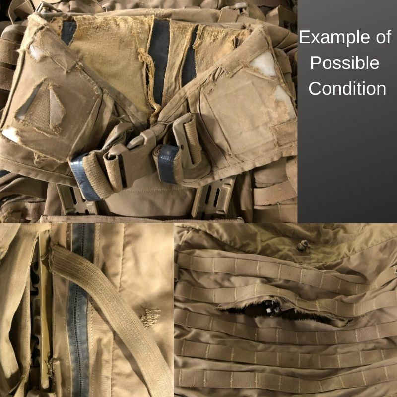 USMC Issue FILBE Rucksack Damaged