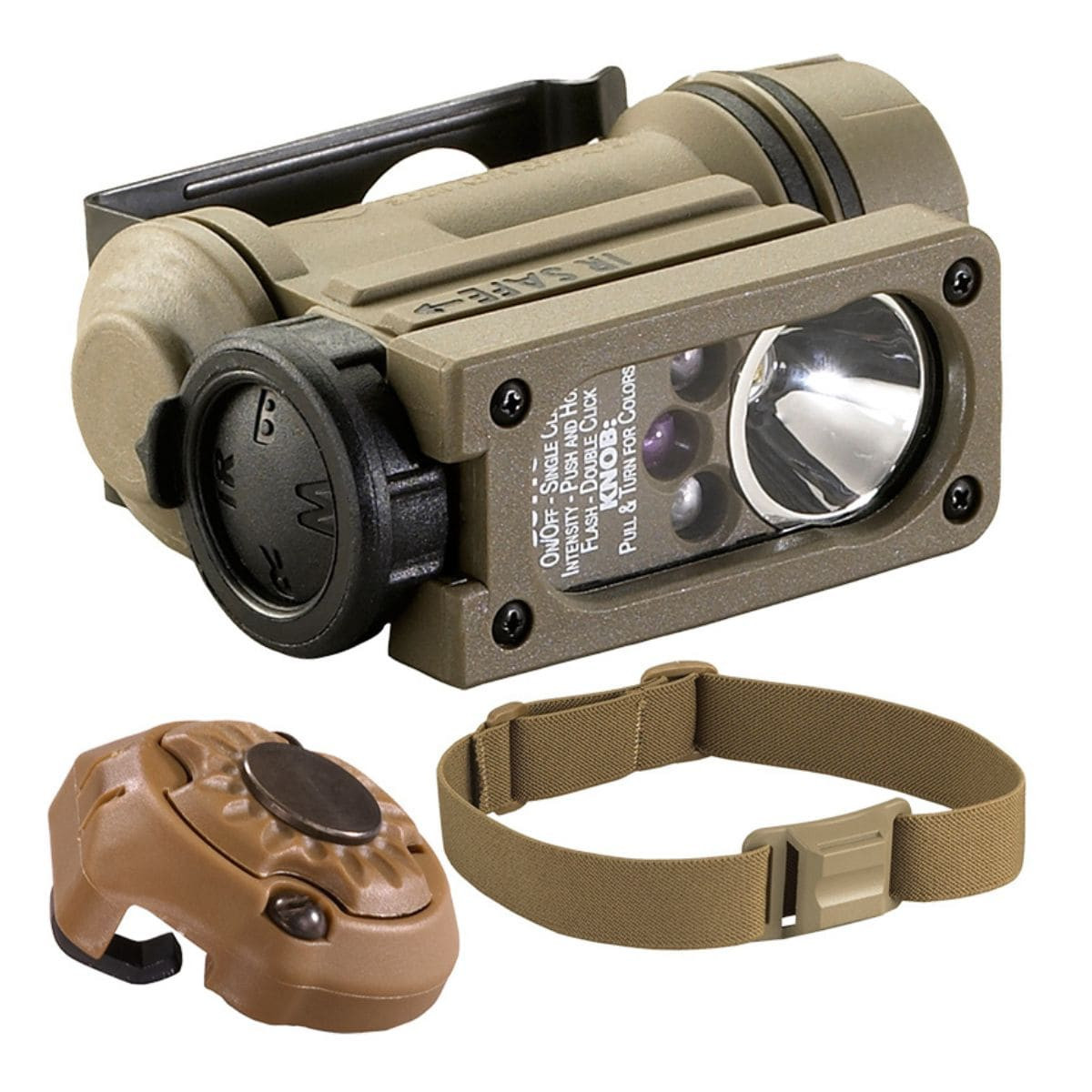 Streamlight Sidewinder Compact II w/Strap and Helmet Mount | Military ...