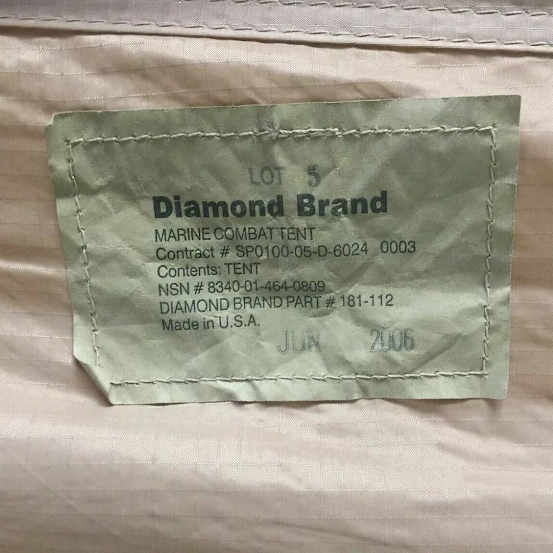 USMC Issue 2 Person Combat Tent | Military Surplus Dimond Eureka