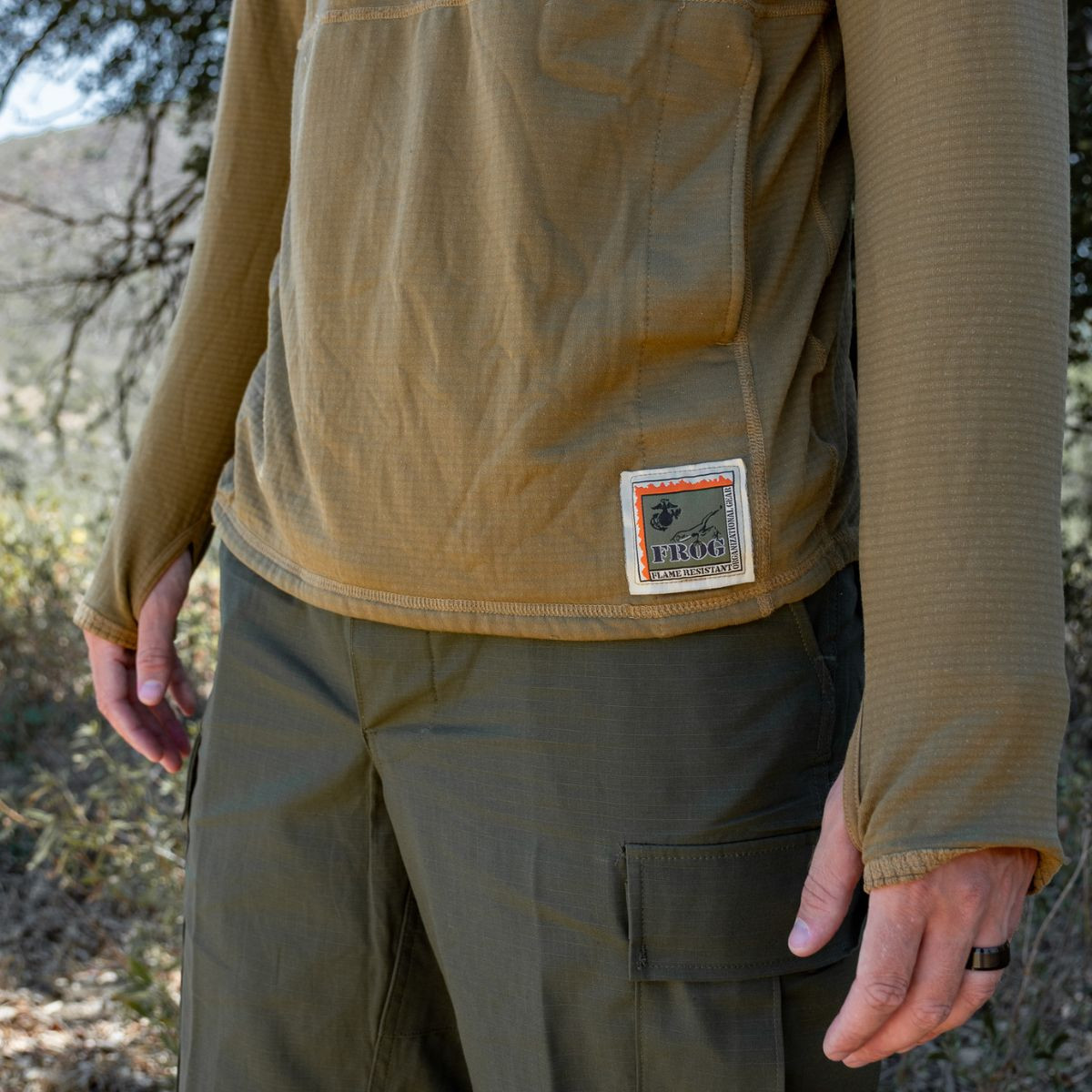 FROG Grid Fleece Thermal Shirt XGO | USMC Issue Military Surplus used