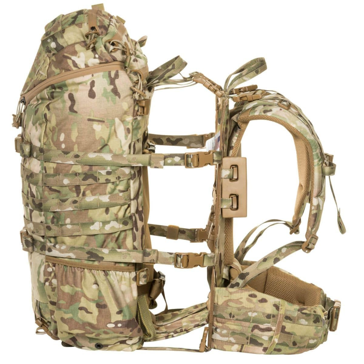 Mystery Ranch Backpack Overload 3 Zip Backpack w/free Lid| Military Issue