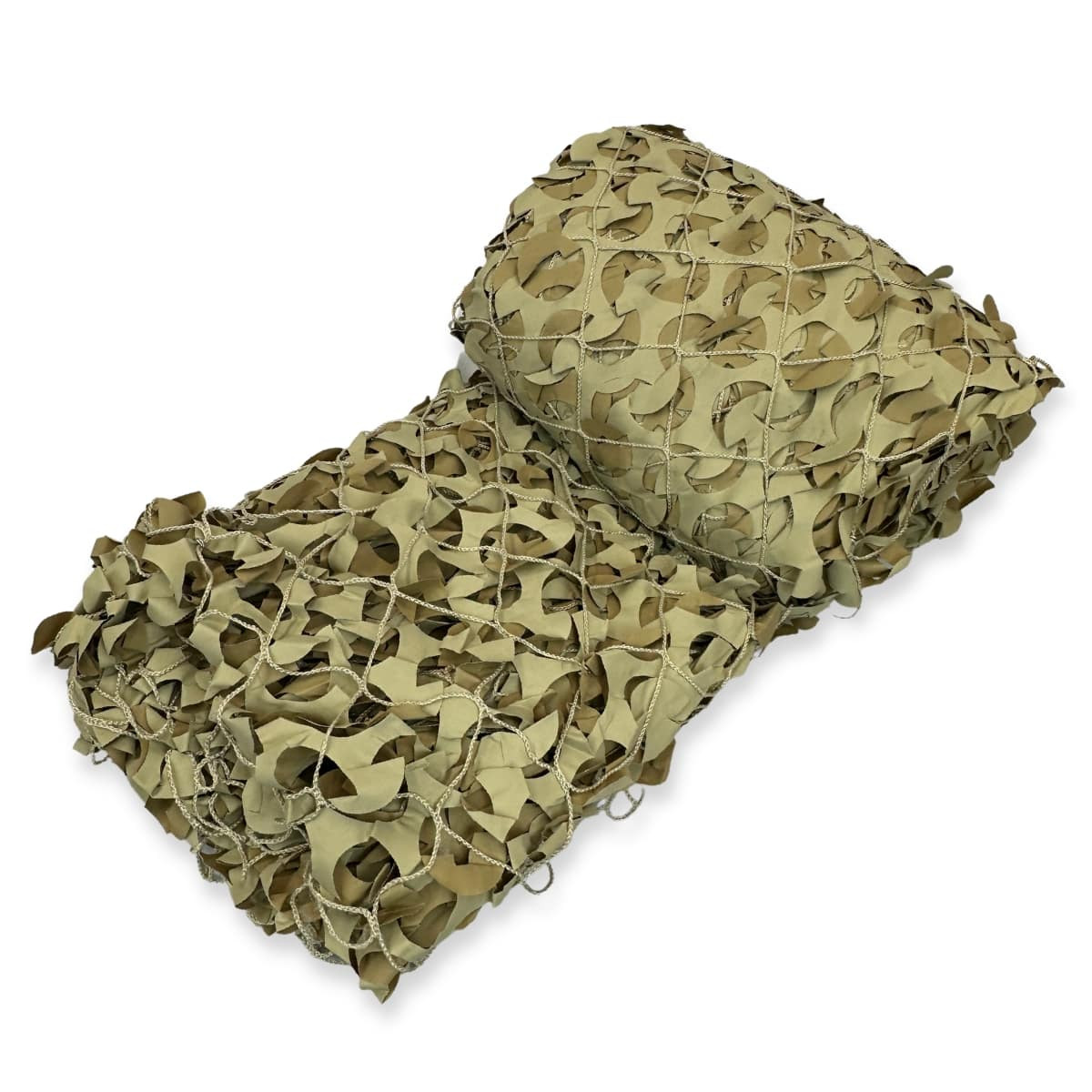 Military Camo Netting Desert Tan | Military Rope Back