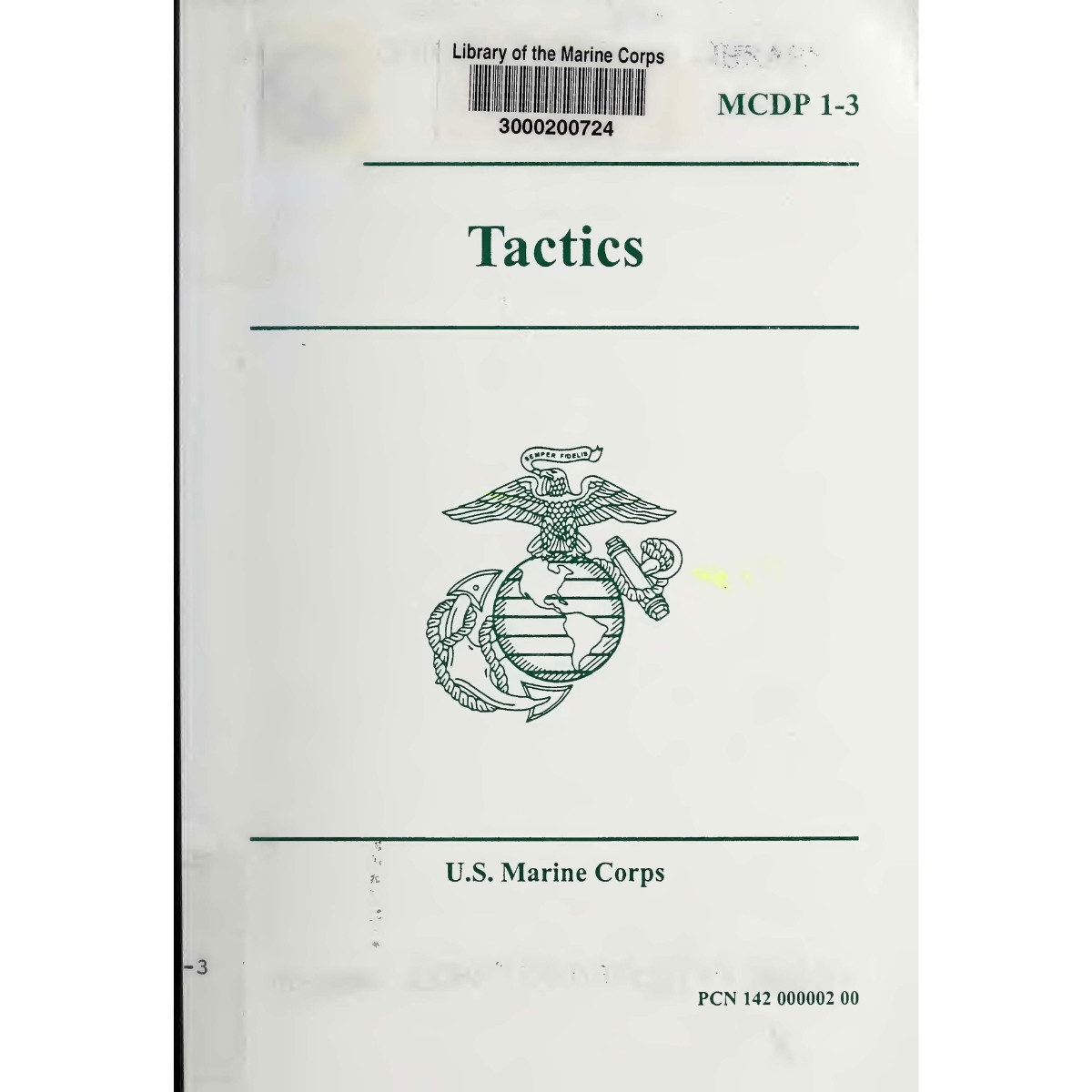 U.S. Marins Tactics Free Download Military Manual, 1997