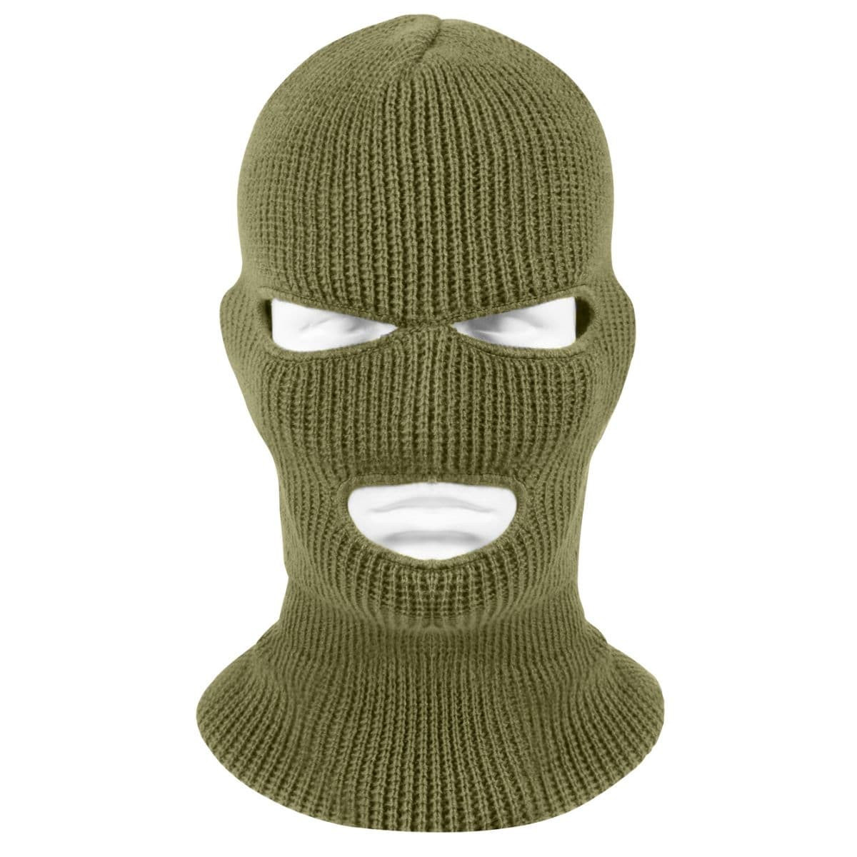 U.S. Made 3 Hole Knit Face Mask