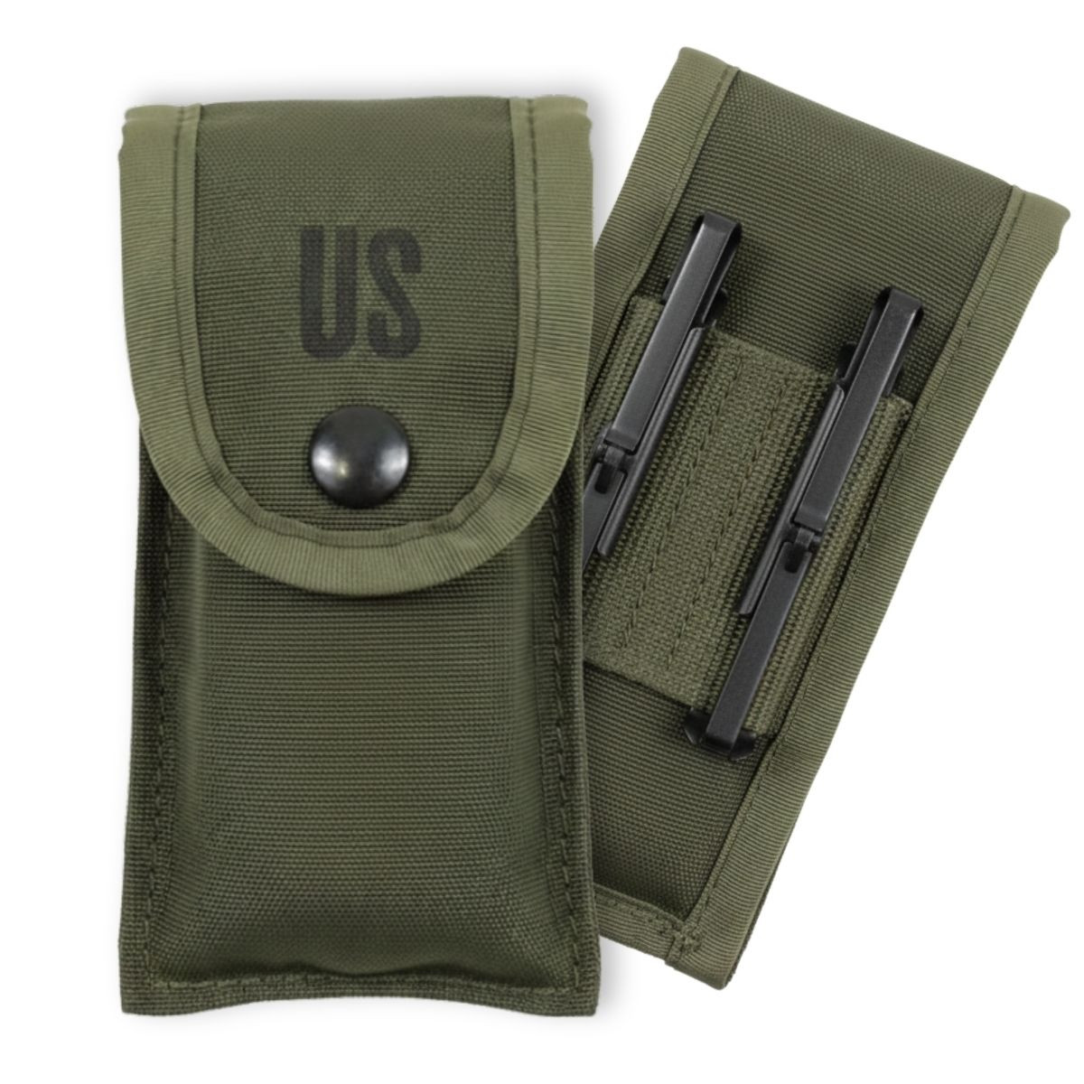 2 Pack, U.S. Issue 9MM Mag ALICE Pouch