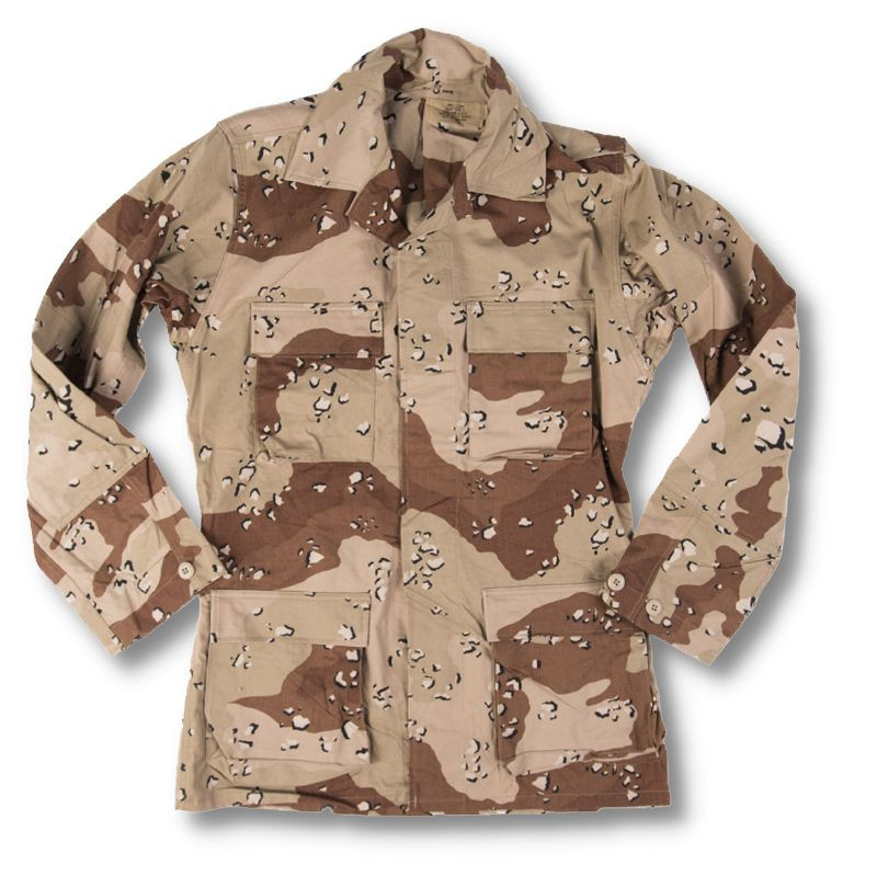 Government Issue 3 Color desert BDU DCU blouse | Military Surplus