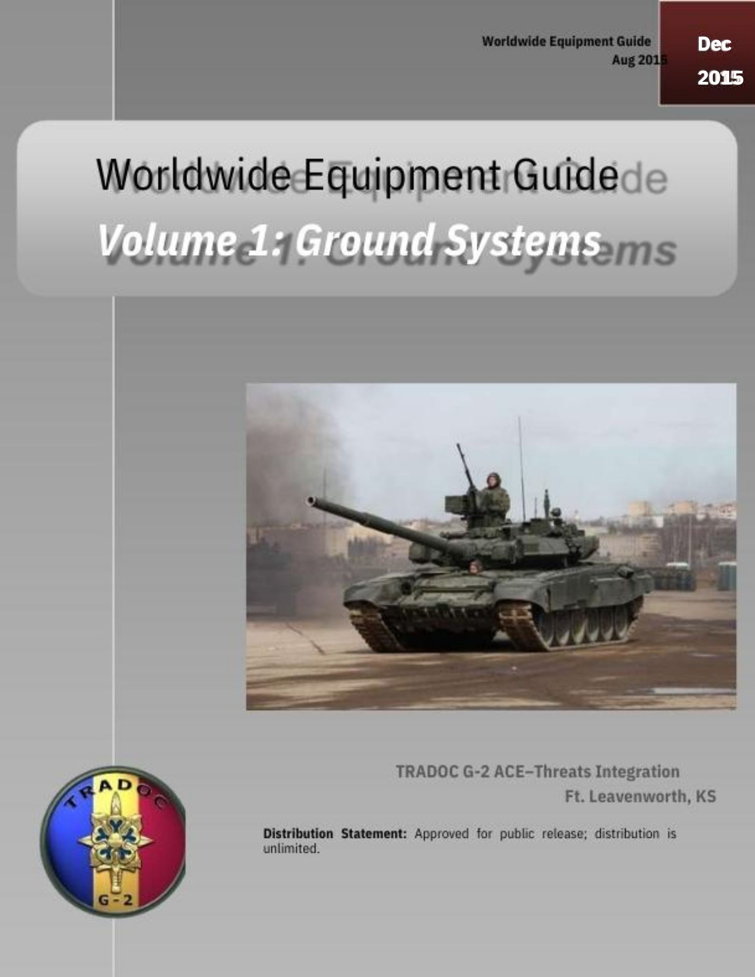 Worldwide Equipment Guide Volume 1: 2015 Free Download