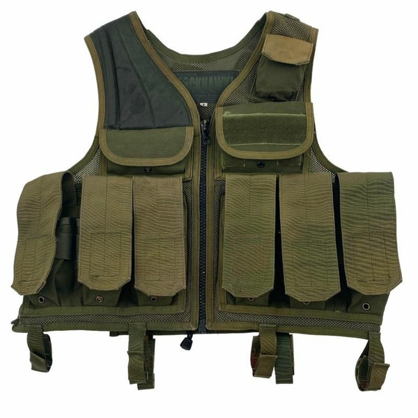 Blackhawk Omega Tactical Vest, Olive - ArmyNavyOutdoors.com
