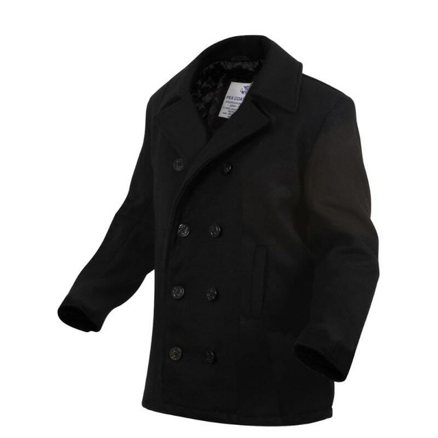 Original U.S. Made Navy Wool Pea Coat | Fidelity