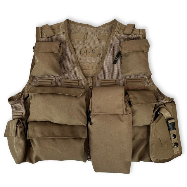 US Air Force Ace Combat Pilot Survival Vest with Snap Track