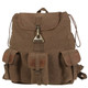 Rothco Vintage Canvas Wayfarer Backpack With Leather Accents