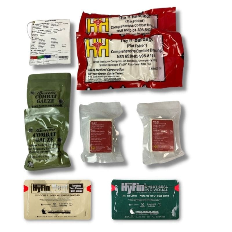 Military Trauma Insert Kit, Exp - ArmyNavyOutdoors.com