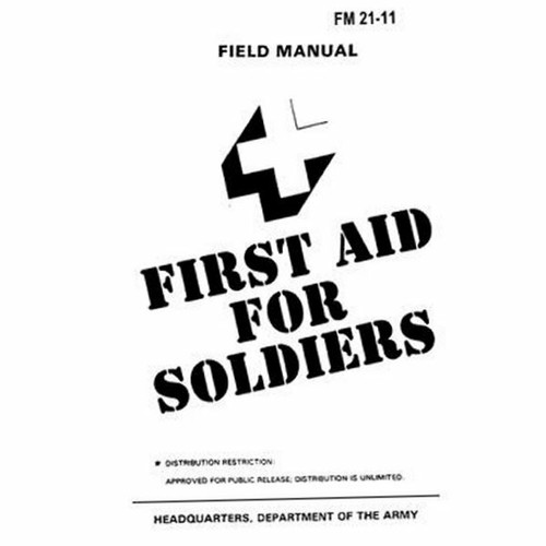 First Aid For Soldiers Field Manual FM 21-11 1988 Free Download
