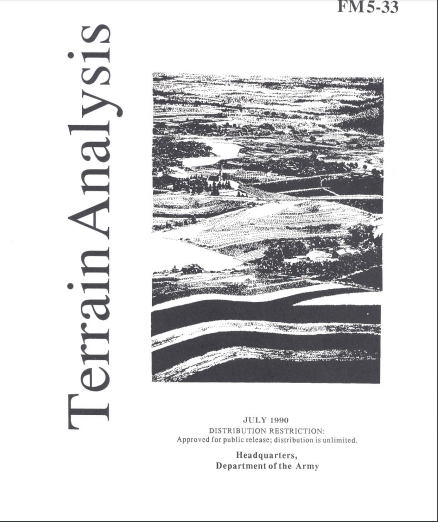Terrain Analysis Military Manual Free Download FM 5-33