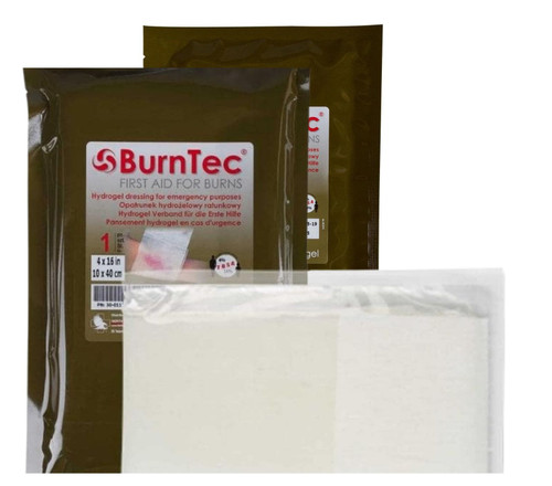2 Pack BurnTec® Burn Dressing 4 "x 16", Expired