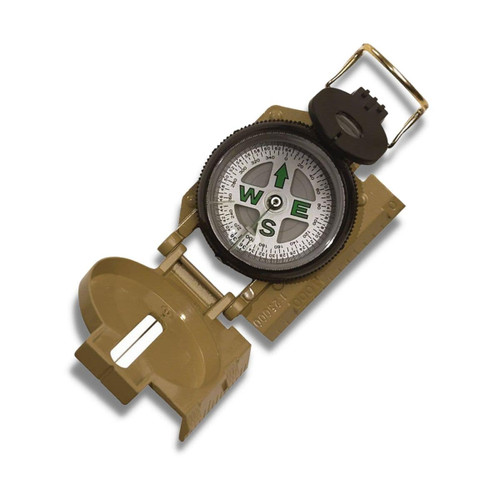 Classic Military Style Metal Compass - ArmyNavyOutdoors.com