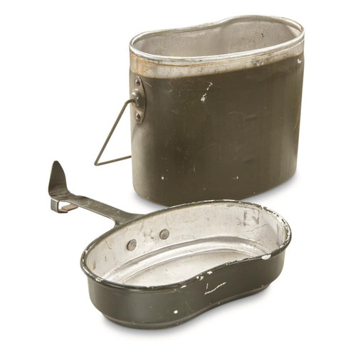 Romanian 2-PC Mess Kit | Military Surplus Used