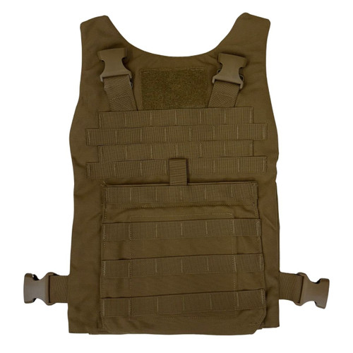 Large USMC Front Plate Carrier, Coyote