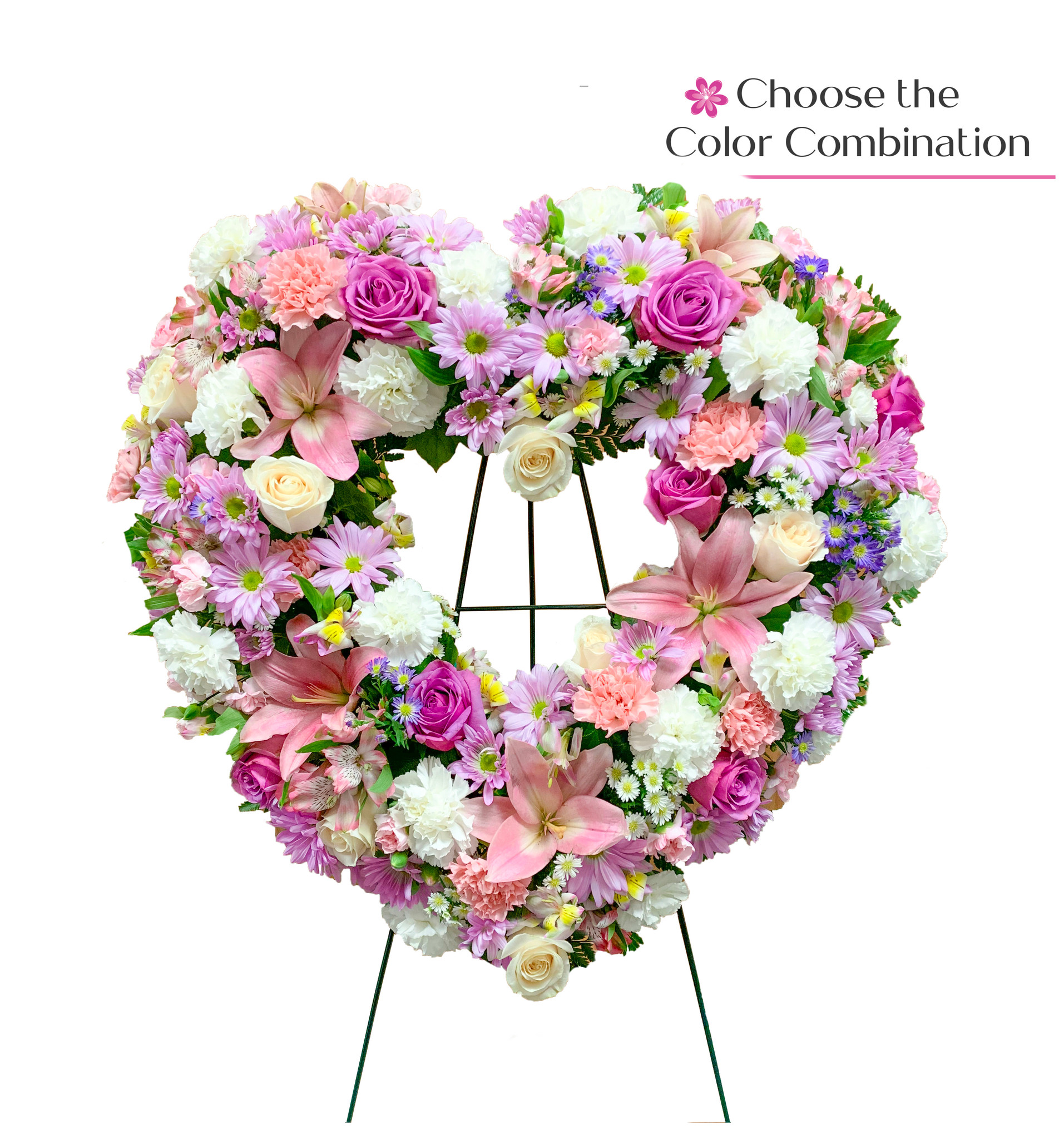 Rose Garden Heart