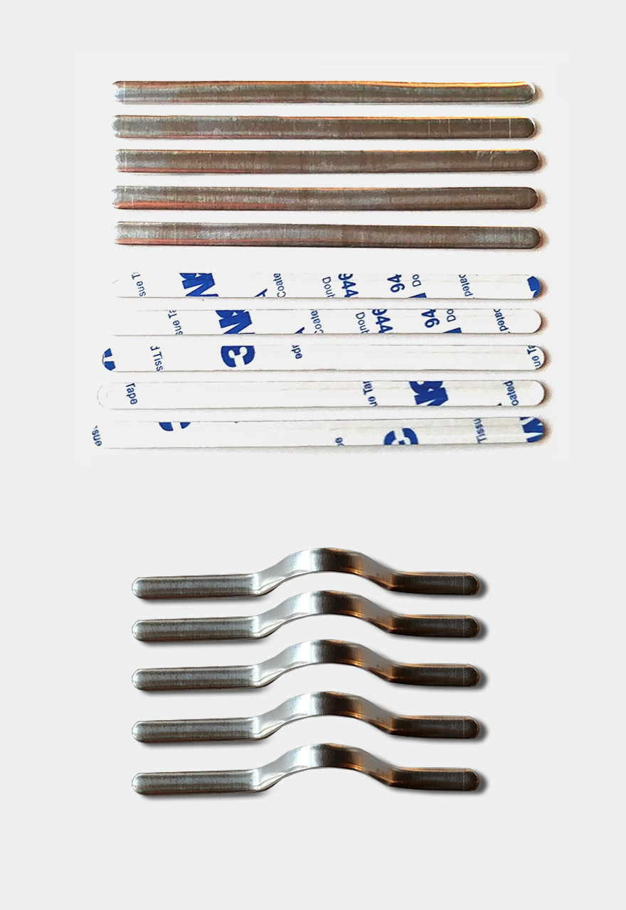 10-pack adhesive Nose Clips - Sand Socks
