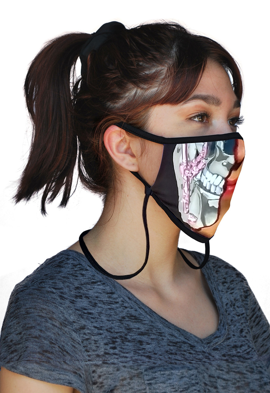 Guardian 2.0 Adjustable Size Face Mask - TERMINATOR - Female - Sand Socks